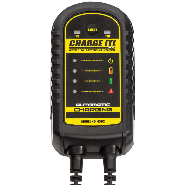 4502 6/12 Volt 2.5A Smart Charger - Clore Automotive