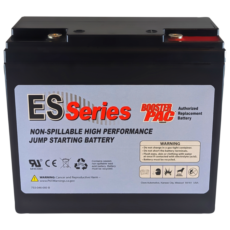 ES Series Replacement Battery - ES2500/ES5000 - Clore Automotive