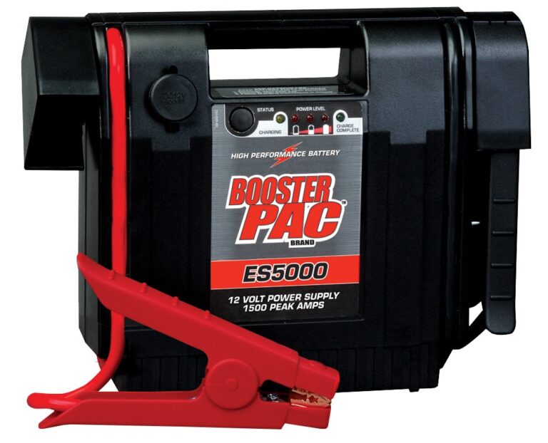 Booster PAC ES5000 1500 Peak Amp 12V Jump Starter - Clore Automotive