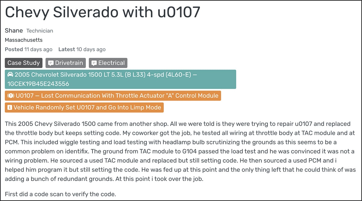Another Ground Gotcha! - Clore Automotive